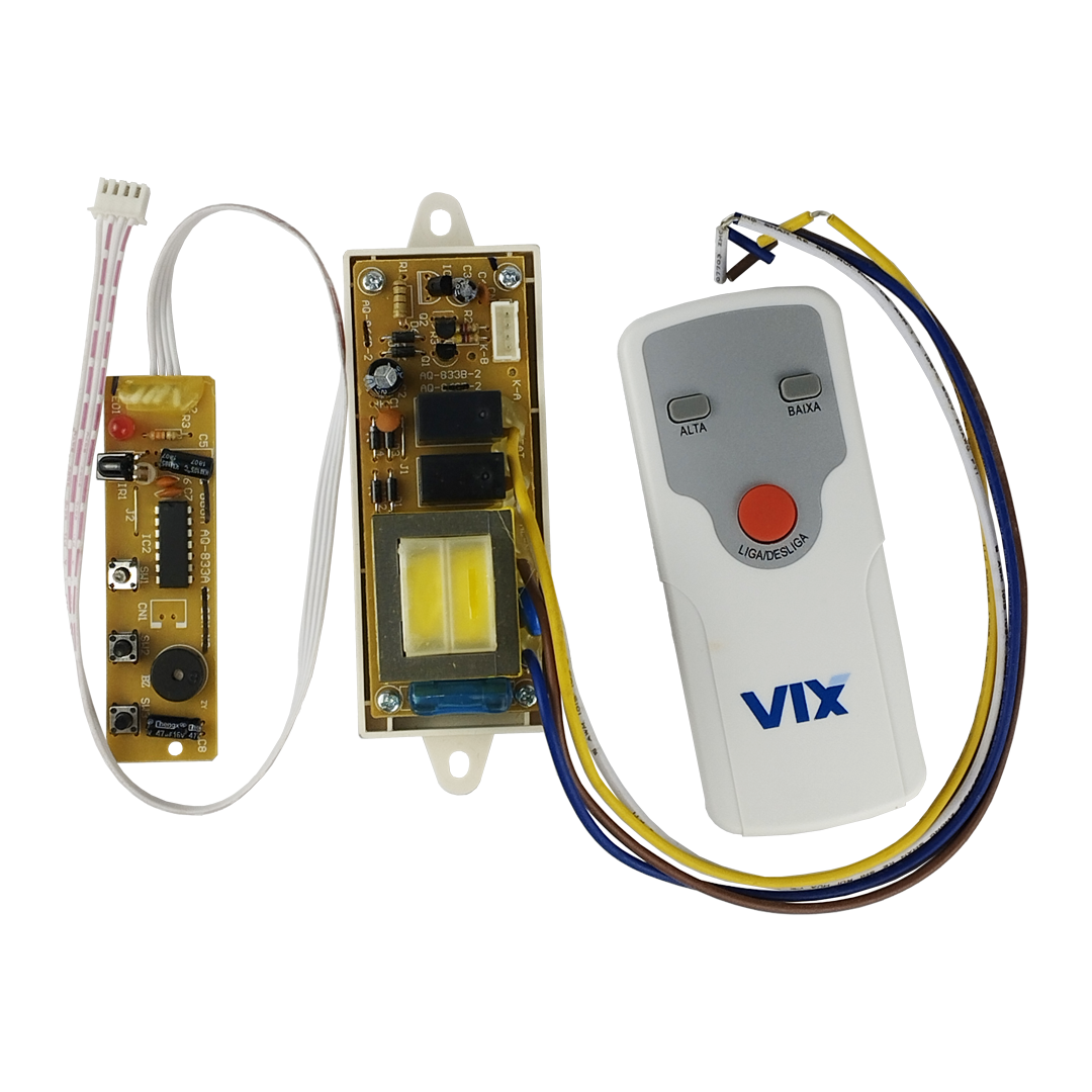 Kit Controle Remoto Placa Principal E Placa Display Para Cortina De Ar ...