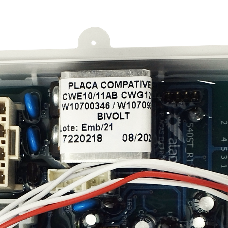 Placa De Potência Lavadora Consul Cwe10 11ab Cwg12ab 7220218 Único